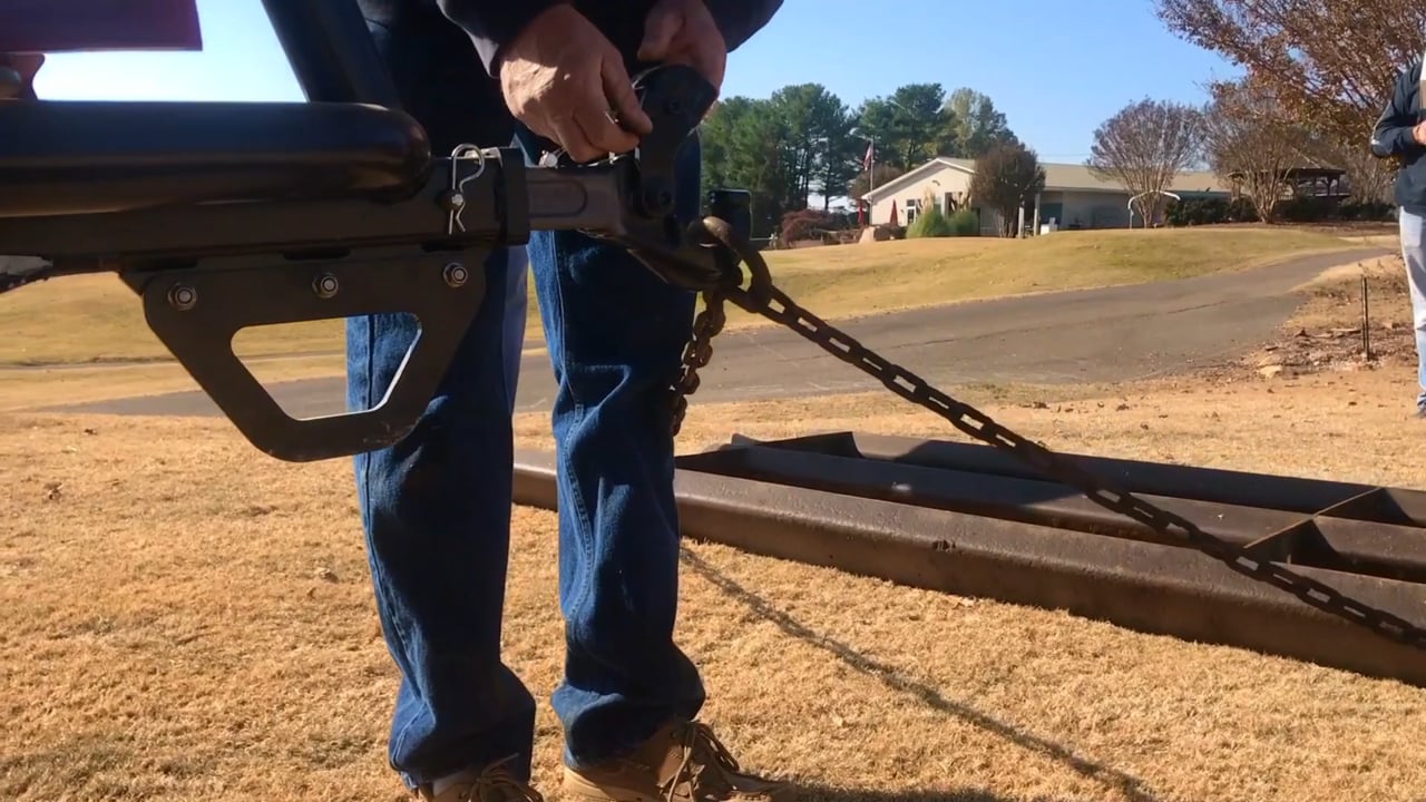 Top Dressing a Golf Course - Sides Spreaders